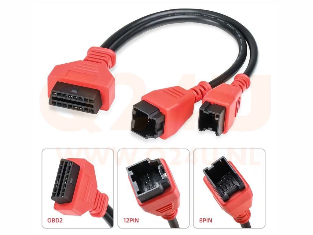 Fiat Chrysler FCA Secure Gateway Module (SGW) bypass 12+8 kabel | OBD24U.nl